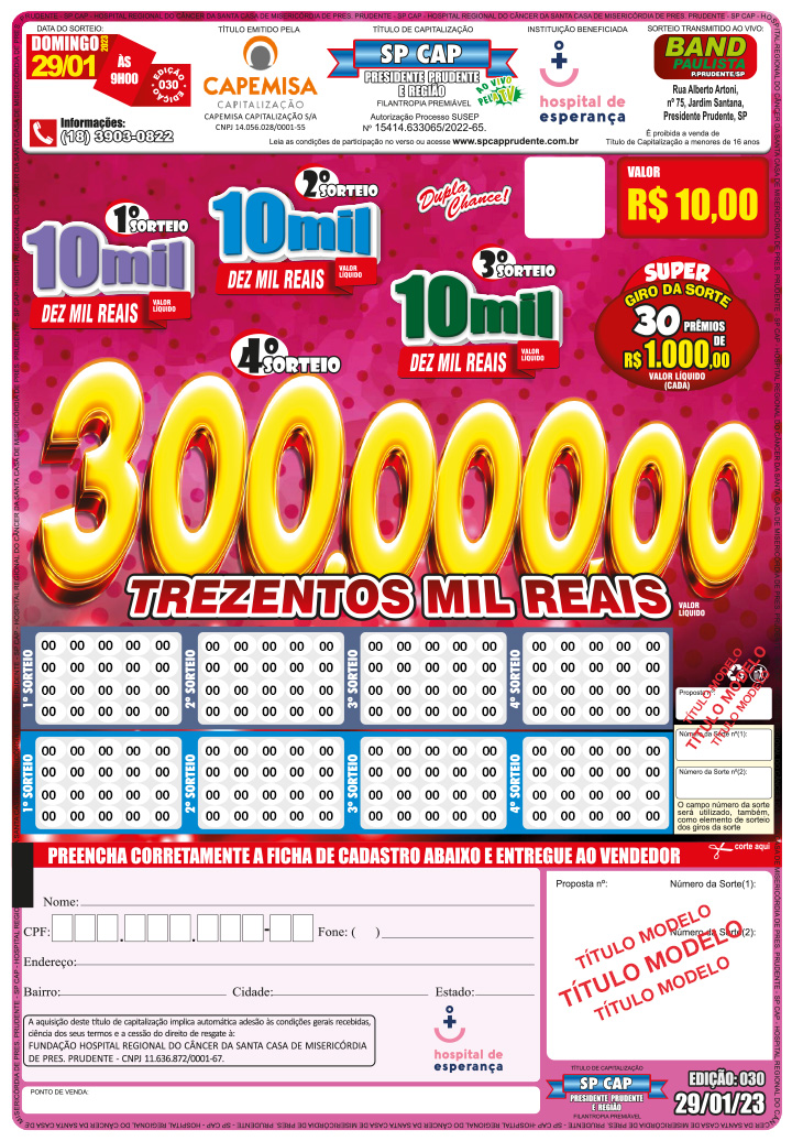 Sp Cap | Título de Capitalização